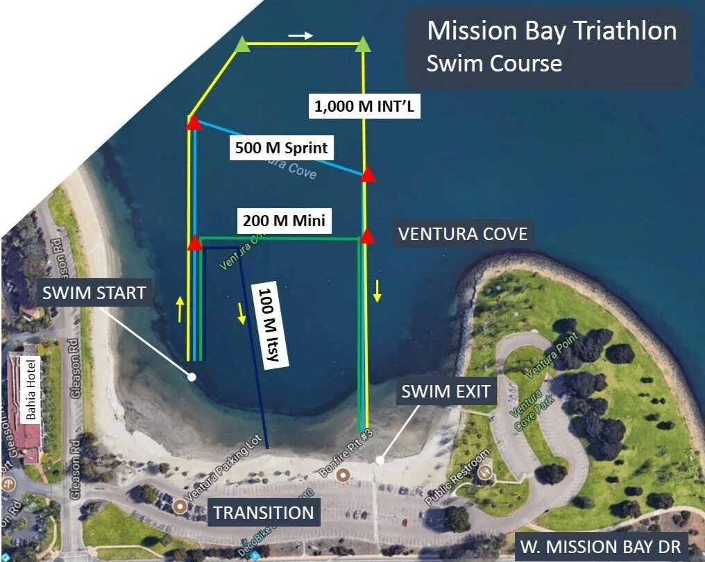 Maps — Mission Bay Triathlon