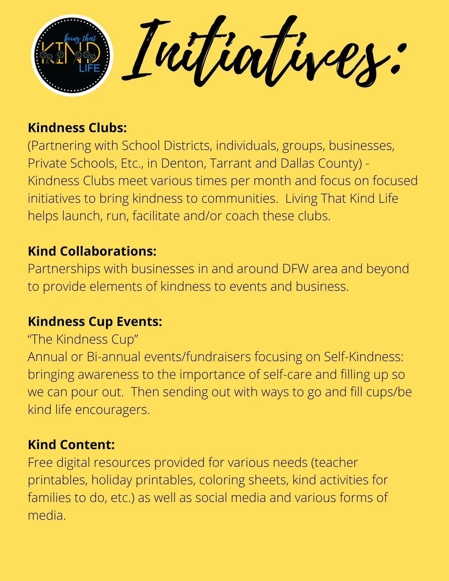 Living That Kind Life