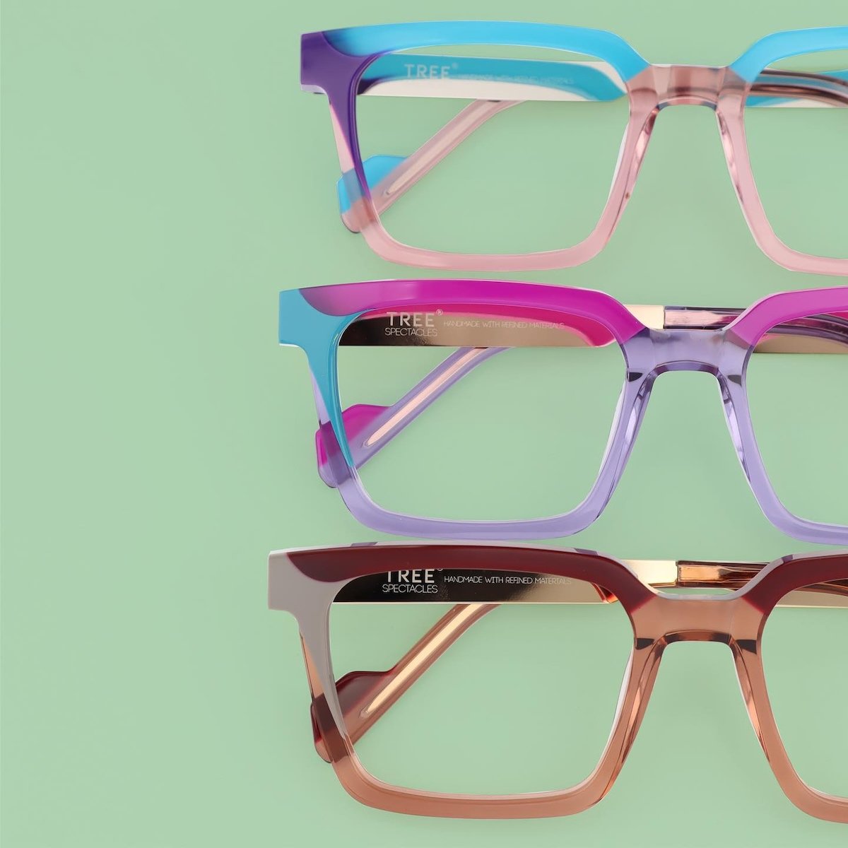 TREE SPECTACLES > Colour Clash Capsule Series — Luxury Eyewear Forum