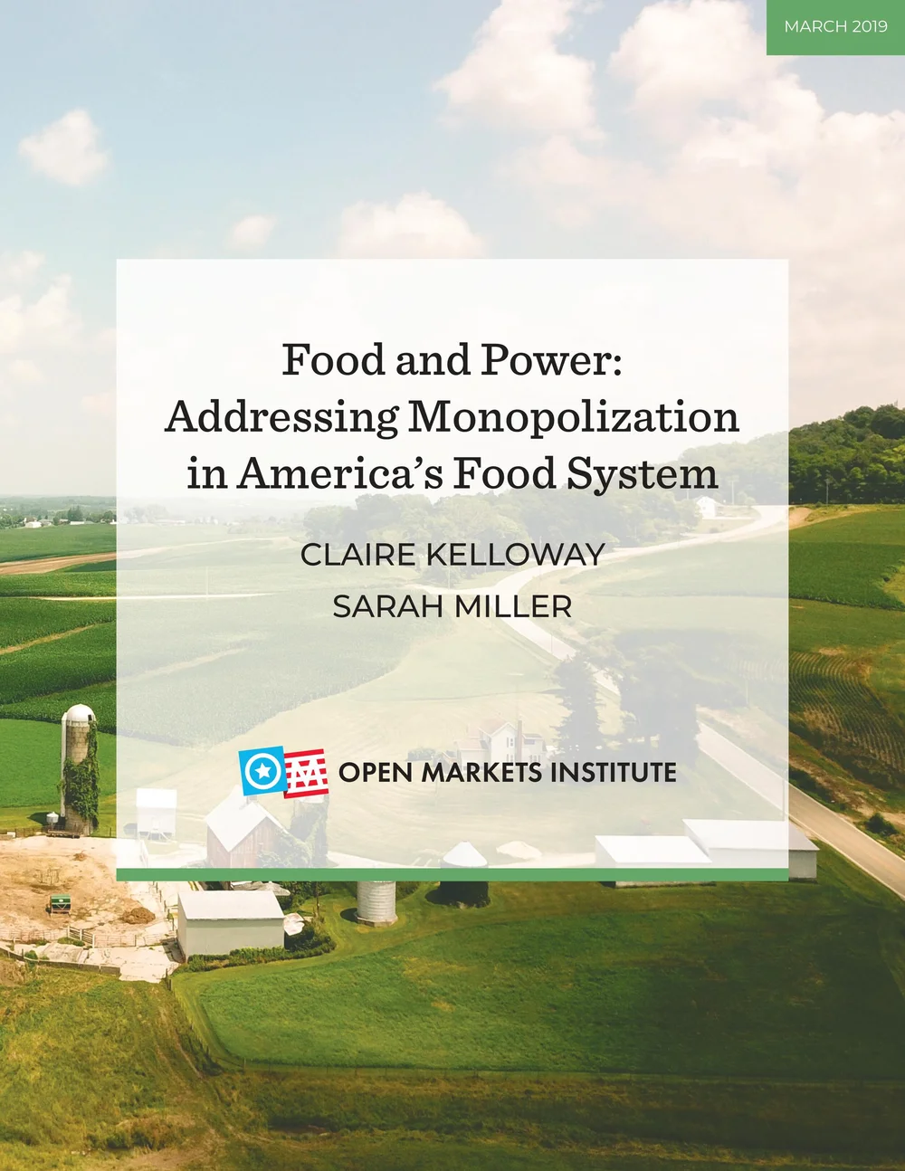 Report | Food and Power: Addressing Monopolization in America’s Food ...