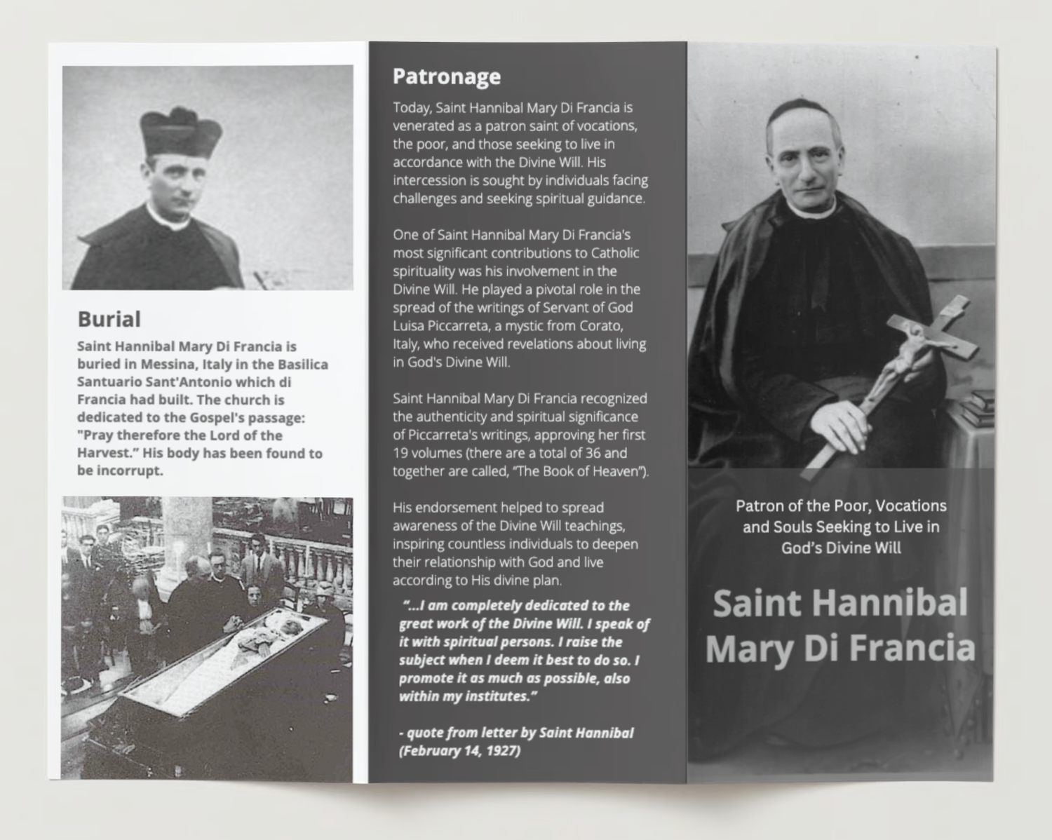 Brochures — Little Children In The Divine Will