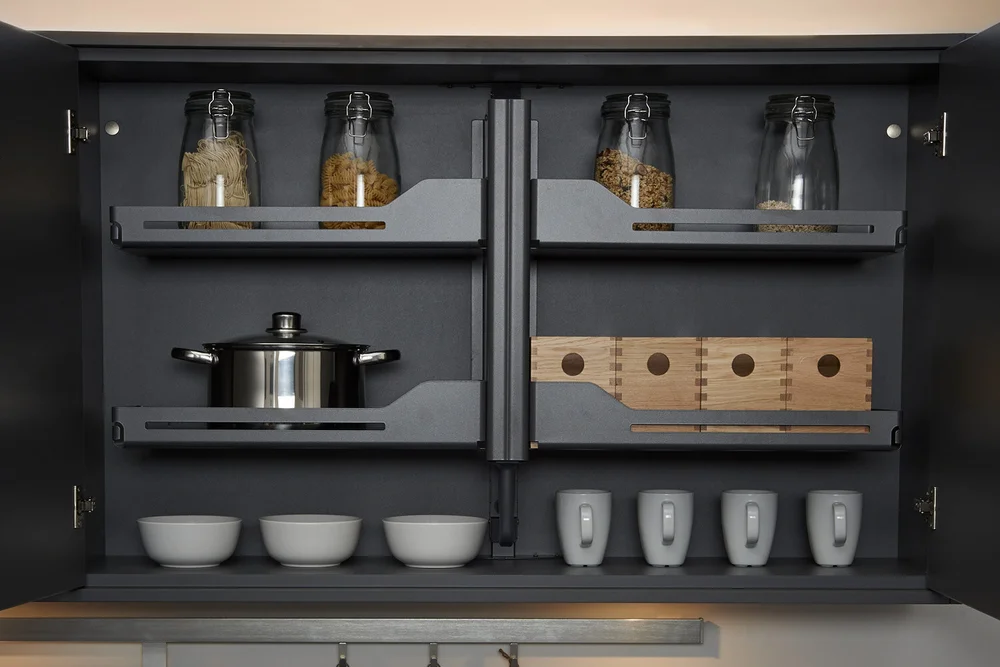Contemporary Storage | Contemporary Kitchen Range — Plum Kitchens