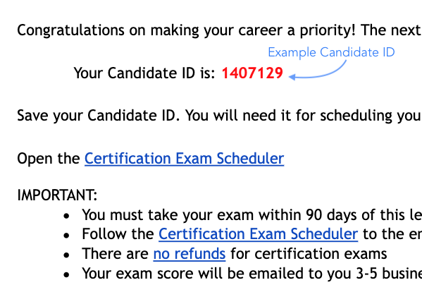 Certification | Exam Scheduler — PAHCOM