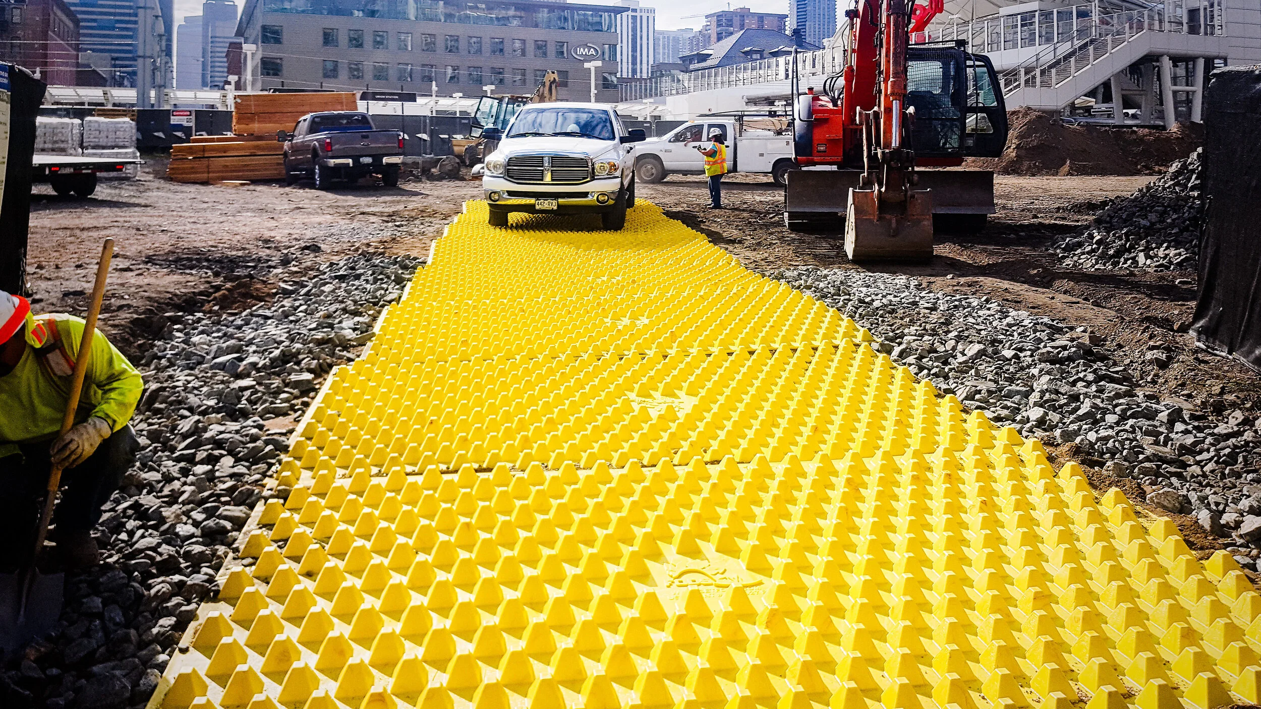 FODS Trackout Control Mats — Environmental Construction Solutions