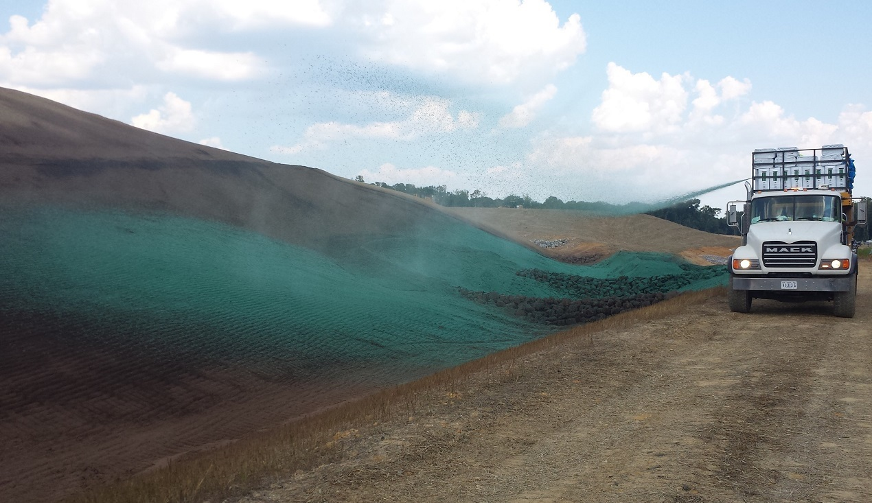 How Hydroseeding Products Help Save Time and Money for Construction Projects | Environmental ...
