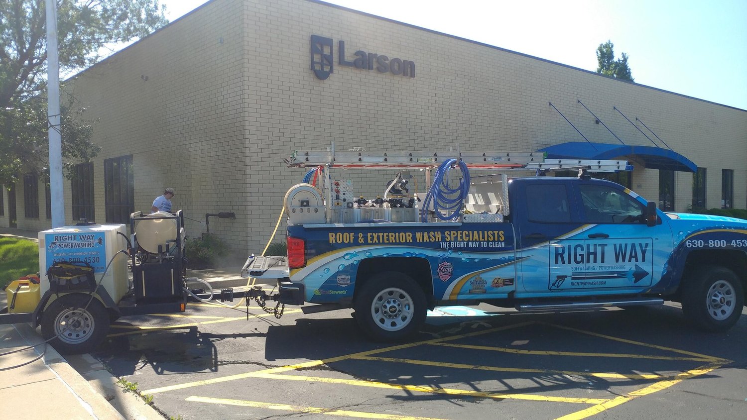 Soft Wash for Office Buildings | Commercial Power Washing Services ...