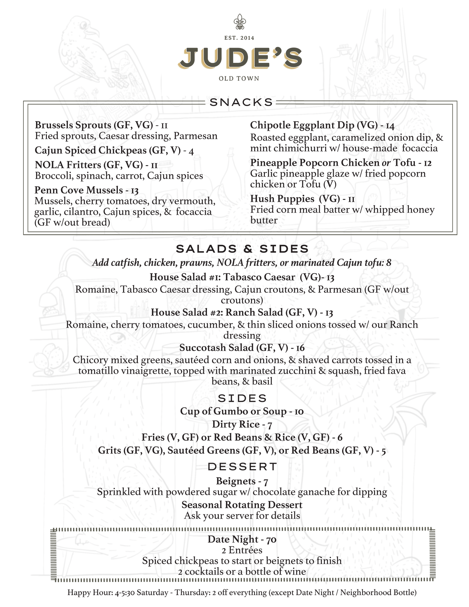 To Eat — Jude's