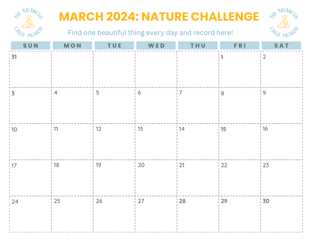 Challenge: Find One Item of Nature's Beauty Every Day — The Balanced ...