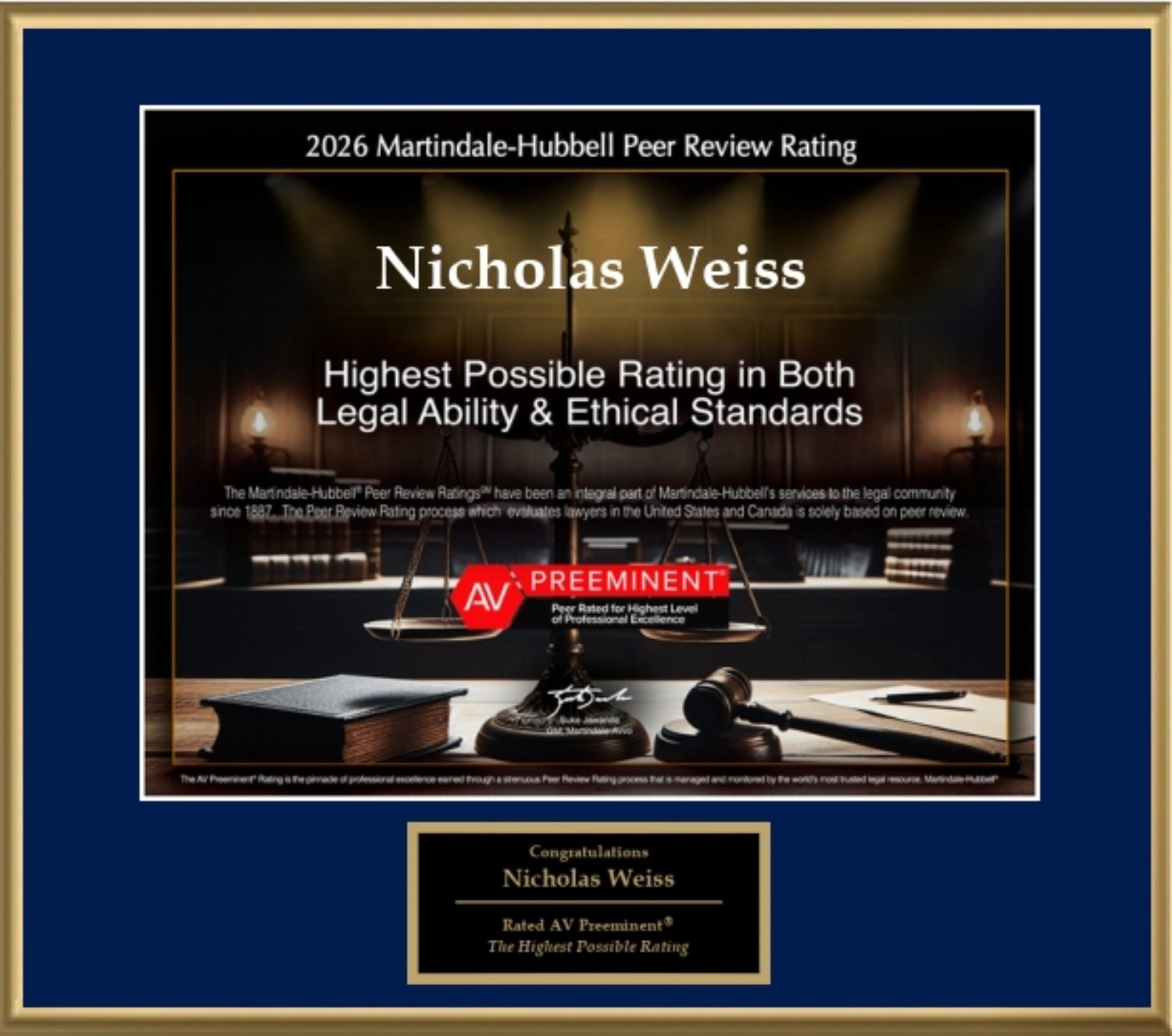 Nicholas P. Weiss | Attorney Serving Greater Cleveland — N.P. Weiss Law