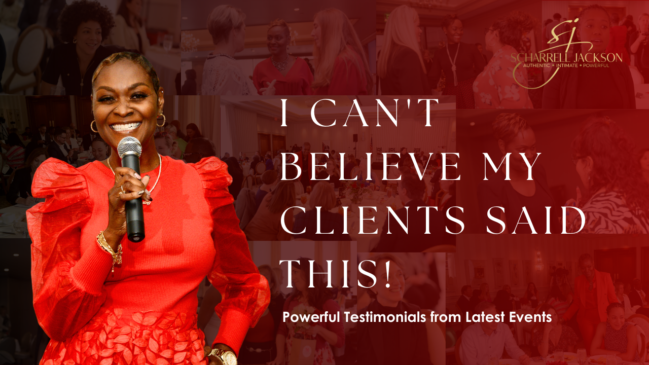 Keynote Speaker that is Authentic • Intimate • Powerful — Scharrell Jackson