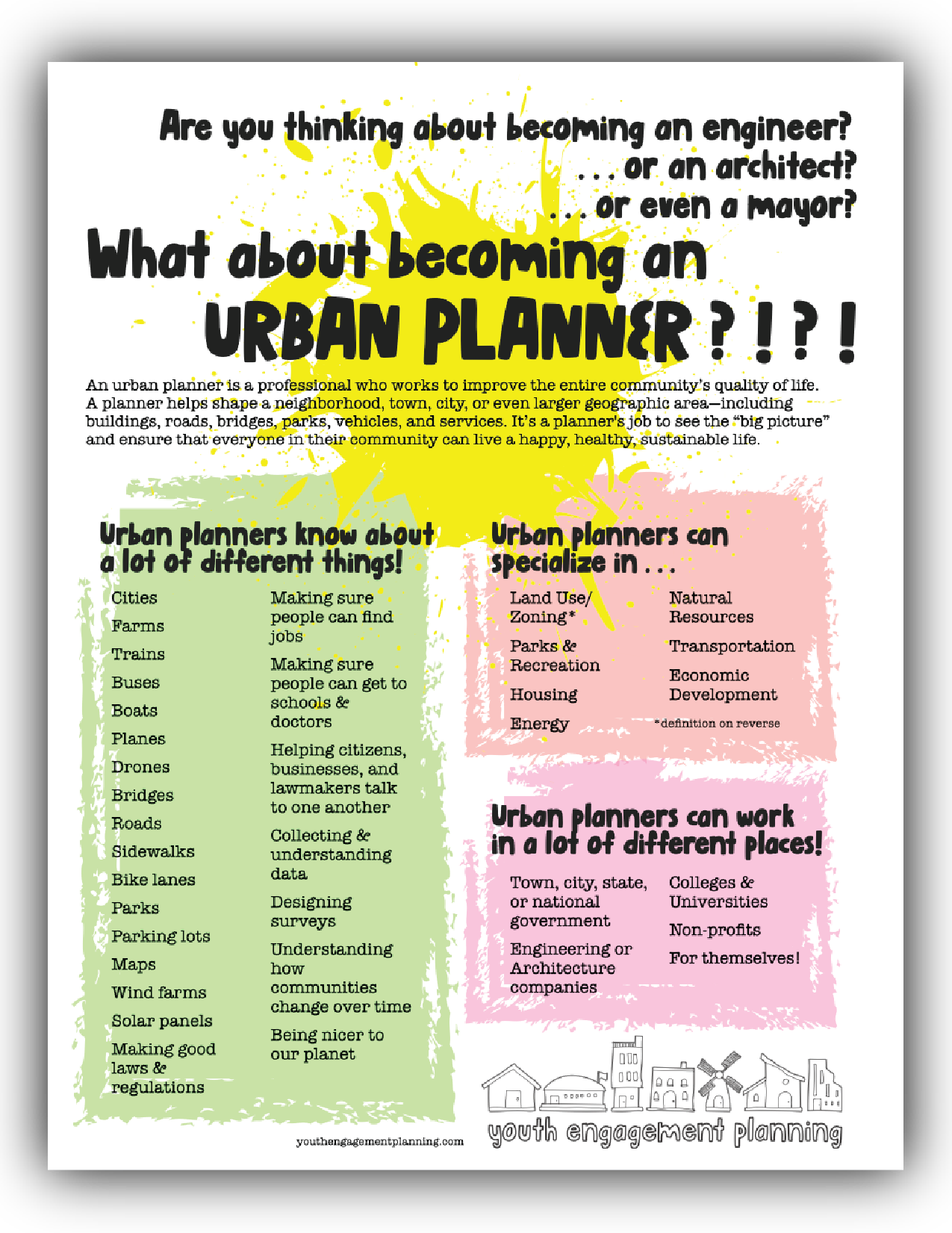 What Is Planning? — YEP! Youth Engagement Planning