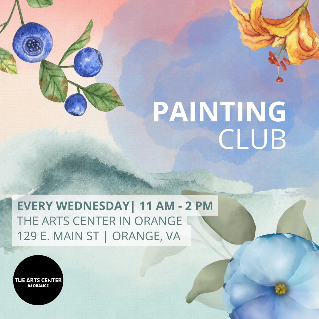 Orange Painting Club — The Arts Center in Orange