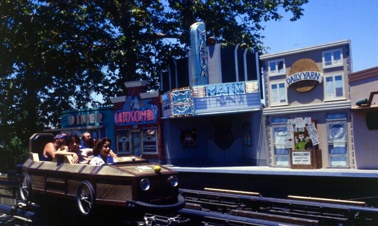 Knott's Wacky Soap Box Racers. 44 years later.