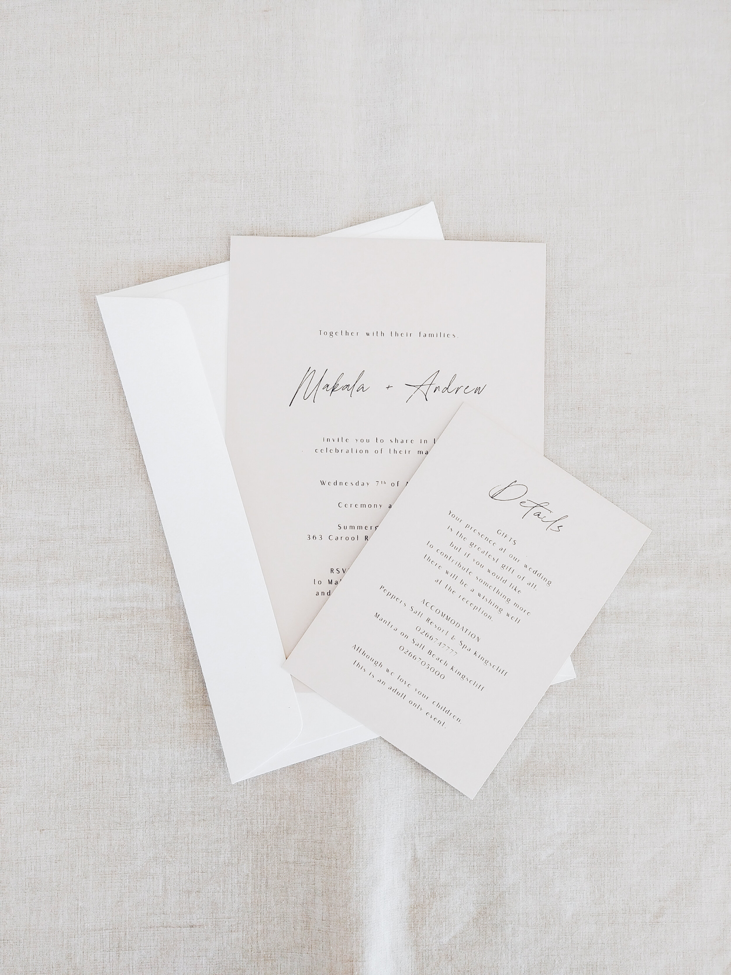 Envelopes for Invitations — Mila & May