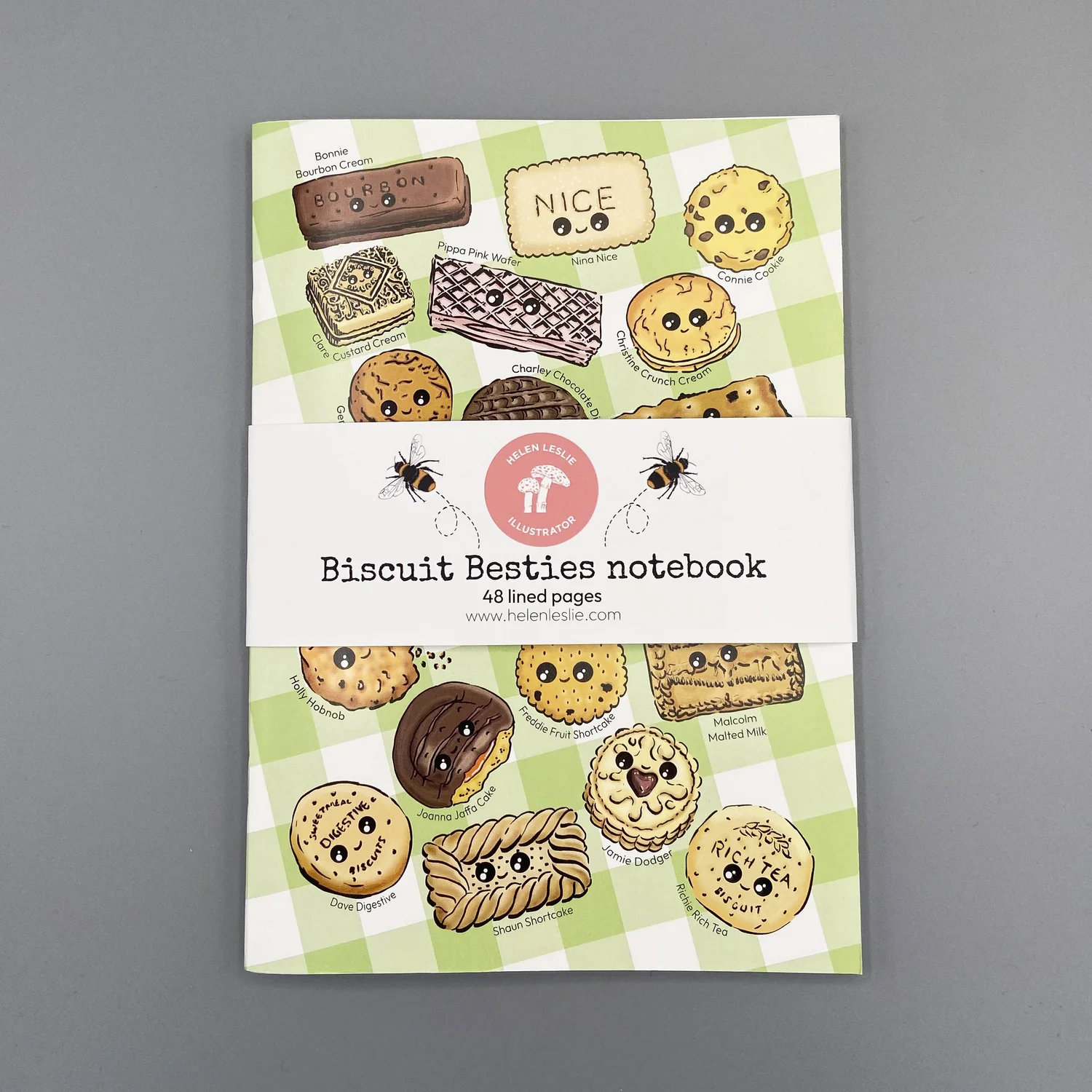 Biscuit Besties sticker set — Helen Leslie Illustrator Devon artist and ...