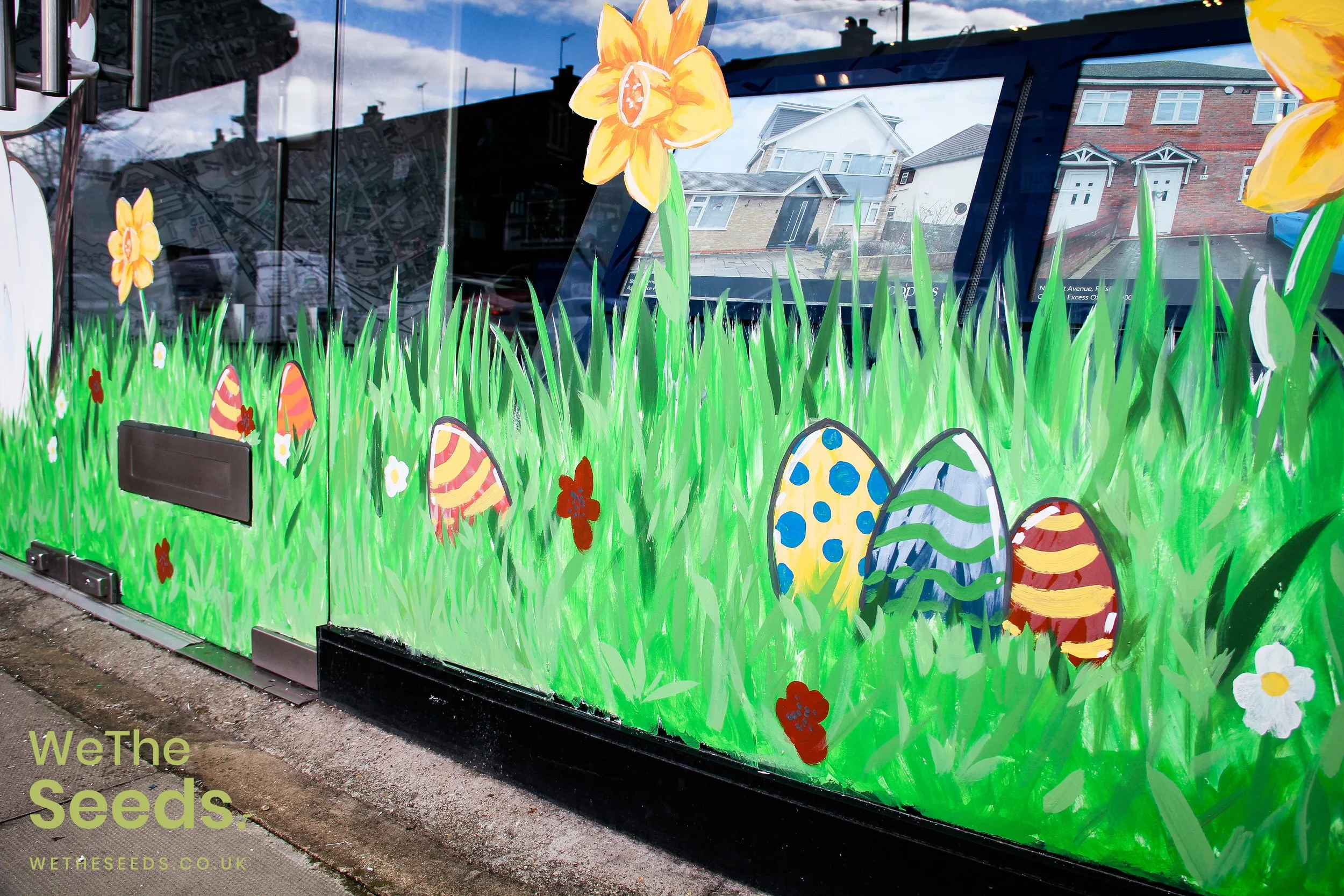 Window Painting Art for Easter – Why You Must Consider an Easter-themed ...