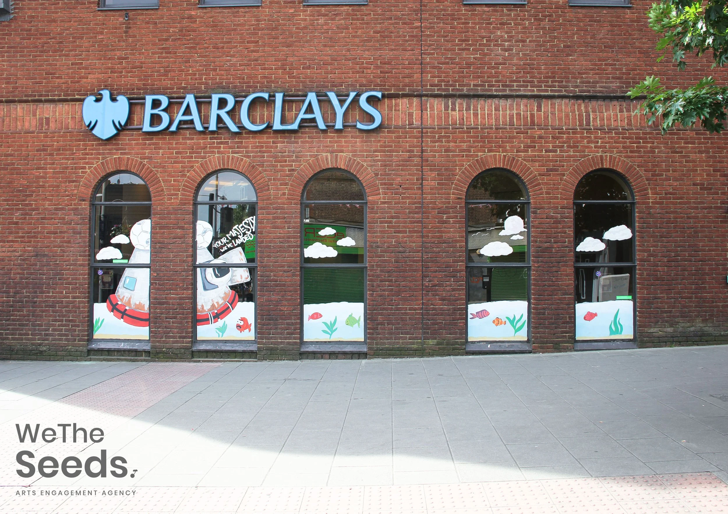 WeTheSeeds: Creative Art Agency | London, UK - Window Art Advertising I ...