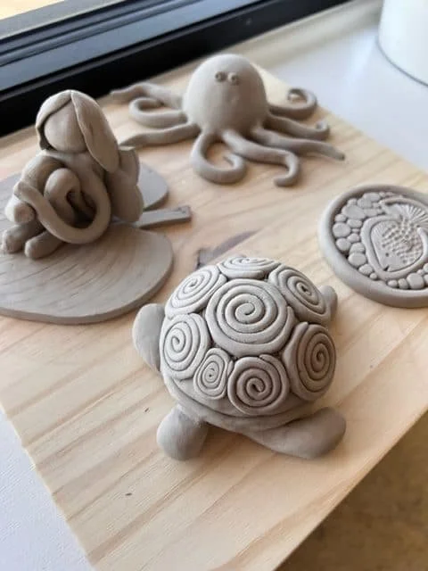 Coil Clay Animals