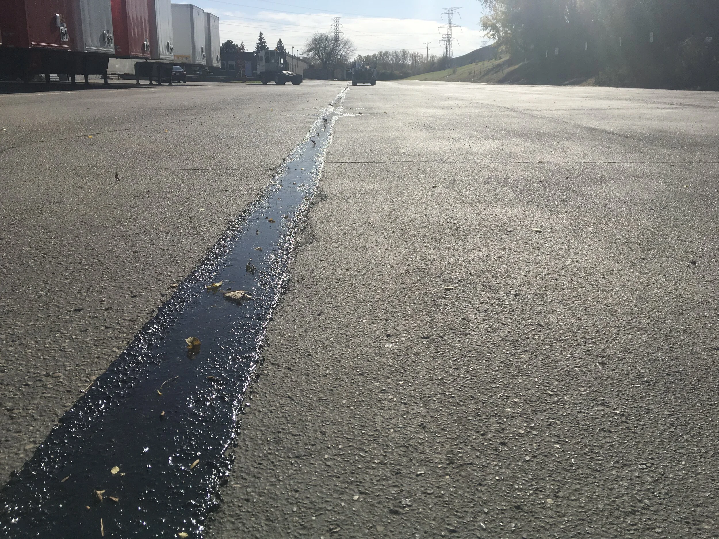 Mastic Gap Repair | Asphalt & Concrete Company