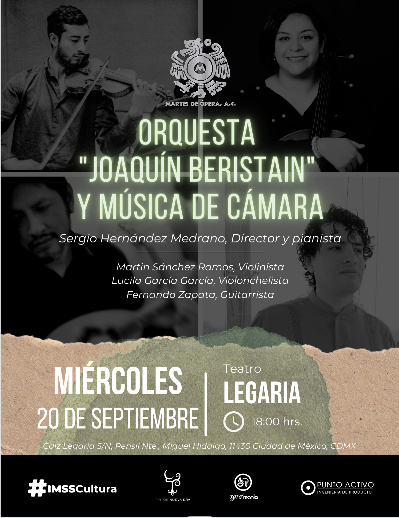 20 DE SEPTIEMBRE DEL 2023 — MARTES DE OPERA A.C.