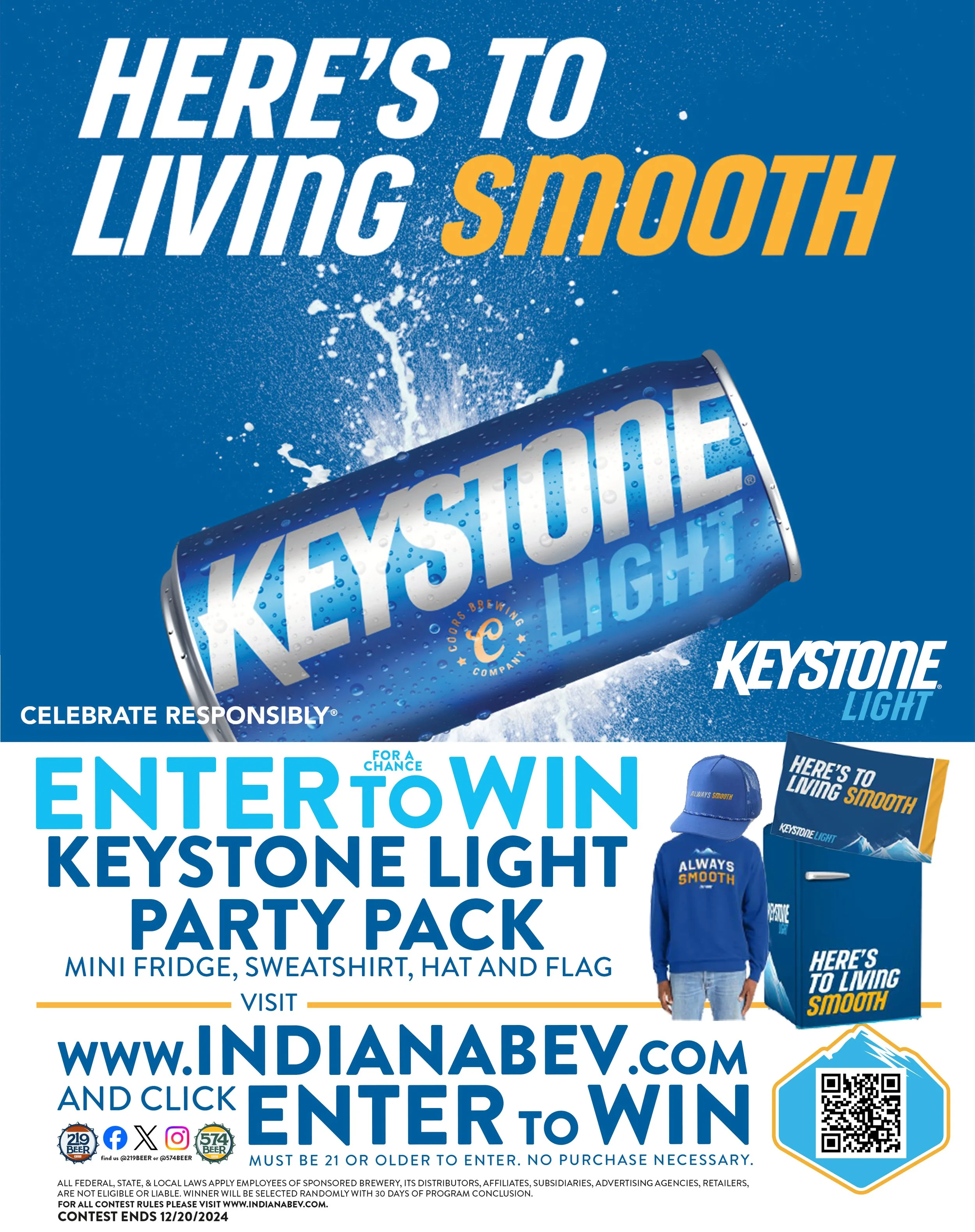Enter to Win — Indiana Beverage