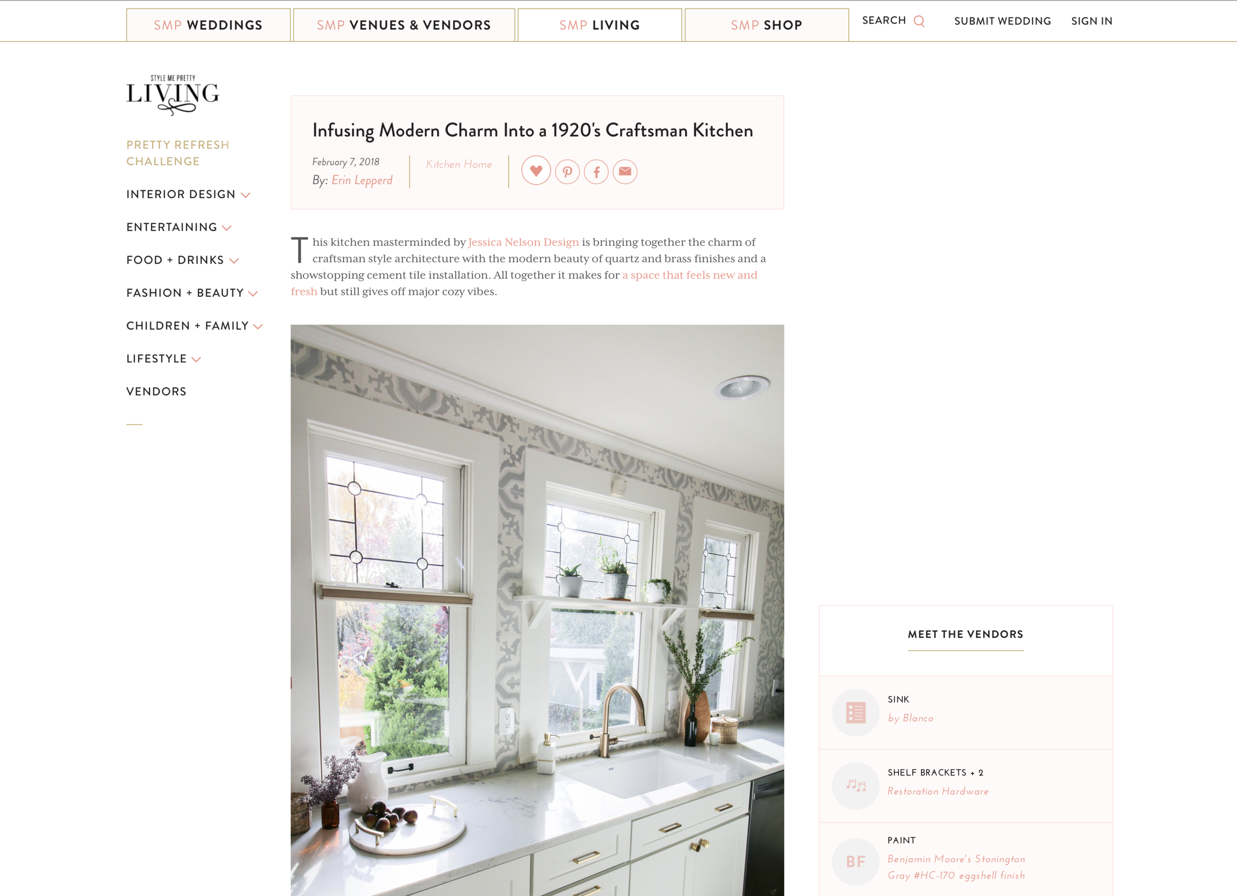 Press — Jessica Nelson Design