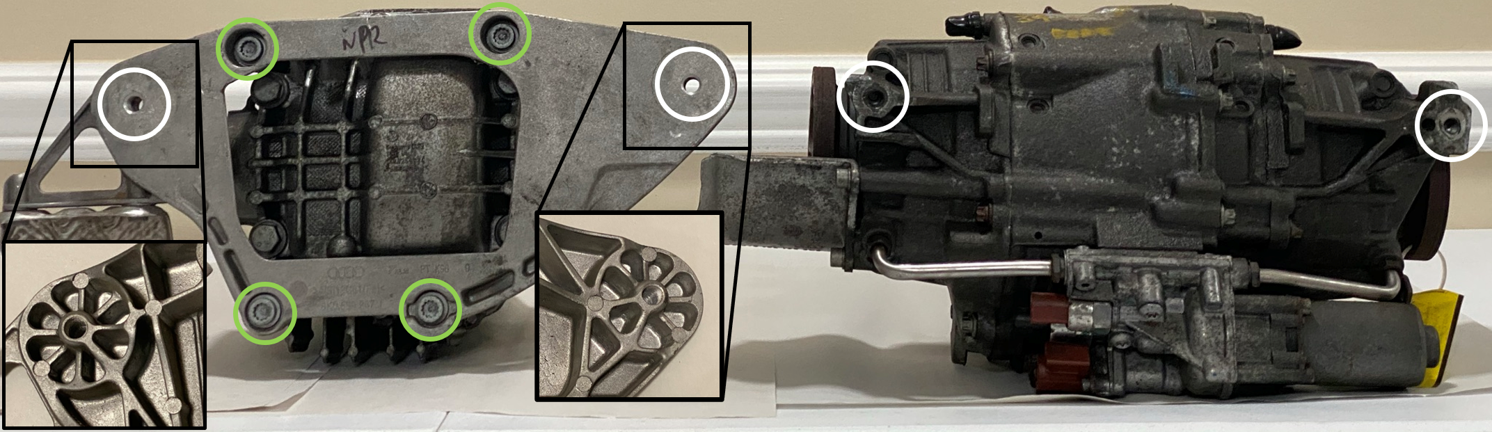 JXB Retrofitted WaveTrac Rear Limited Slip Differential for Audi B8 S4 ...