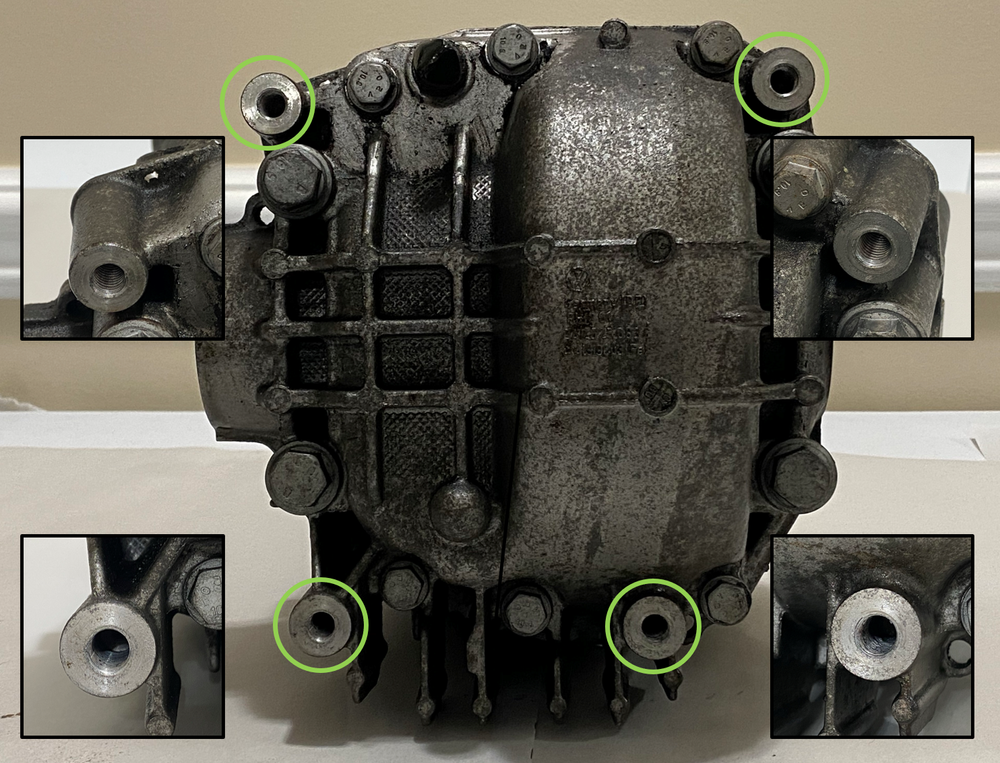 JXB Retrofitted WaveTrac Rear Limited Slip Differential for Audi B8 S4 ...