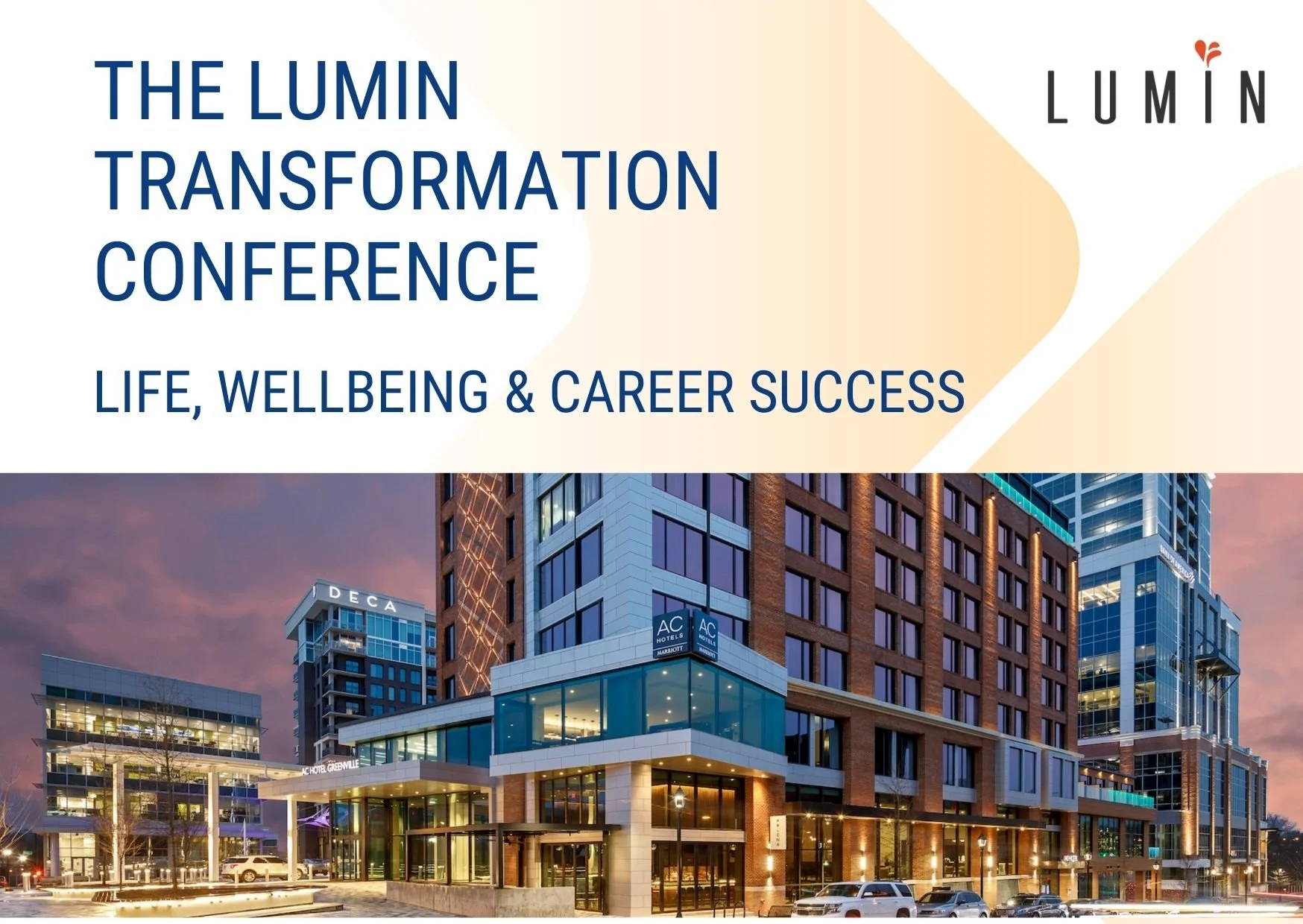 LUMIN CONFERENCE | Greenville, SC | The Lumin Center