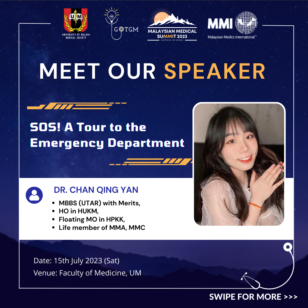 Meet Our Speakers — Malaysian Medics International (MMI)