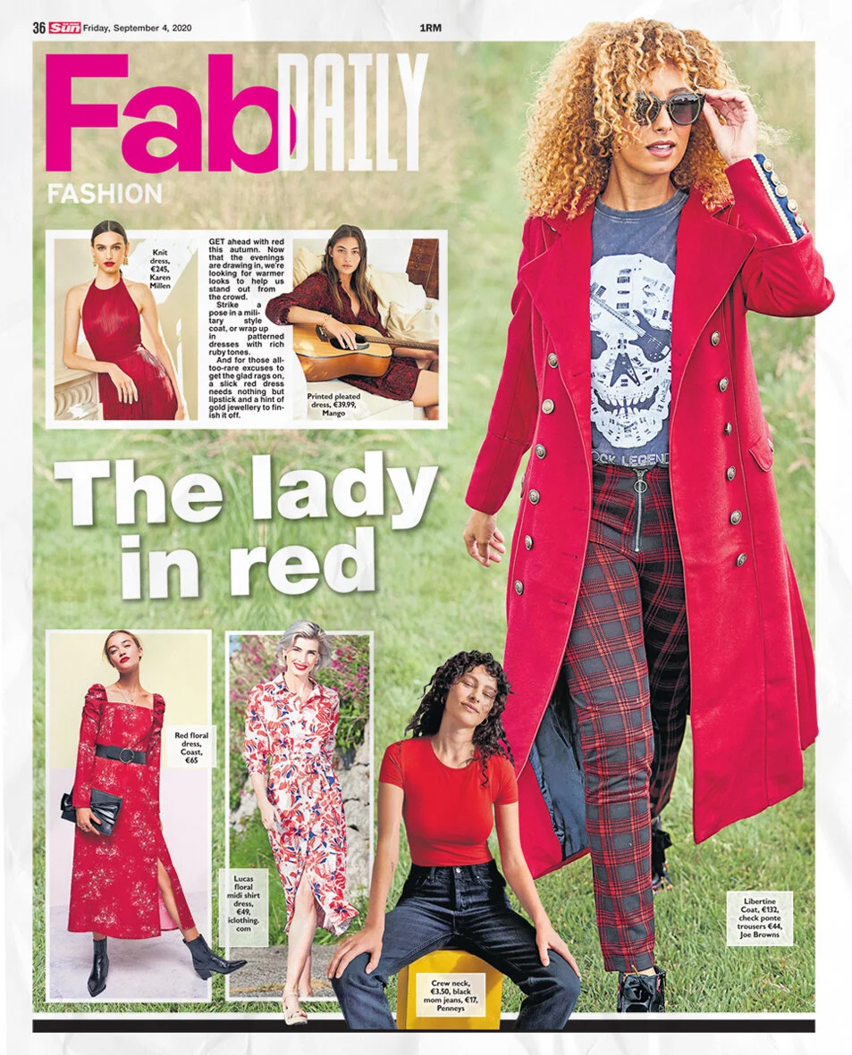 The Irish Sun Newspaper — Paula Dallaghan