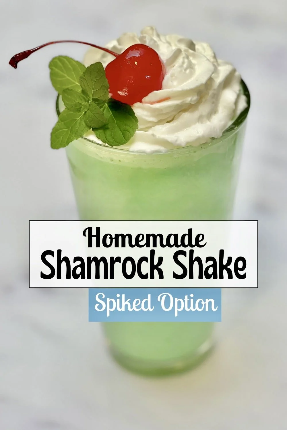 How To Make a Homemade Shamrock Shake & Spike It — Chef Denise