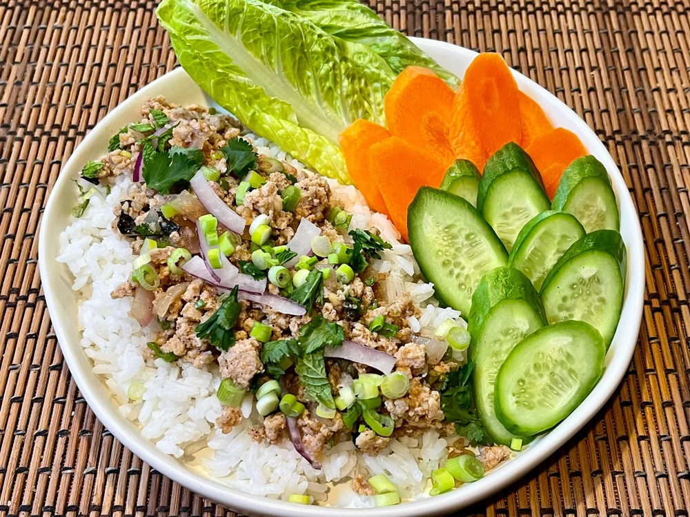 Chicken Larb: Quick & Easy Thai Laab Gai Recipe — Chef Denise