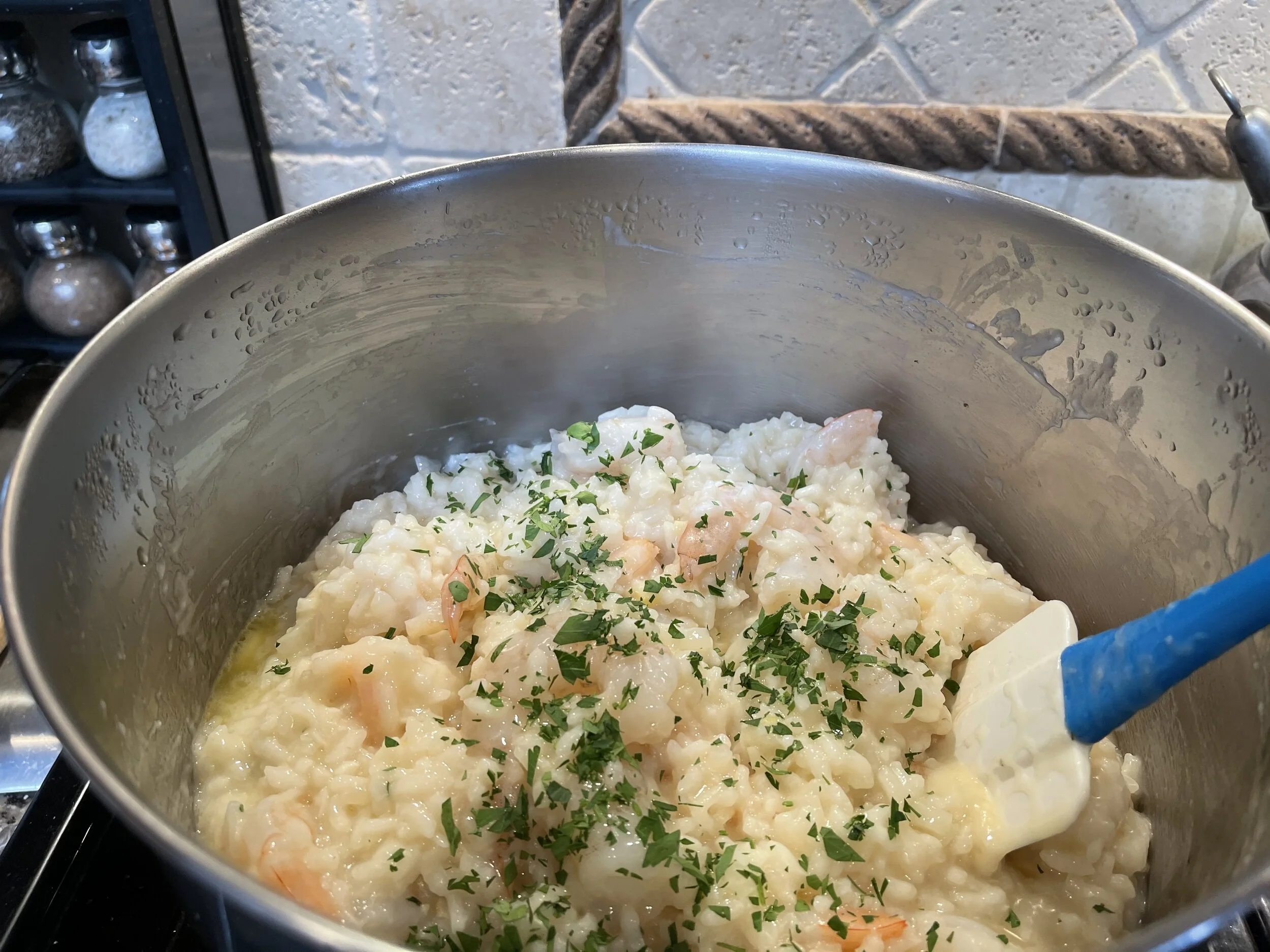 Venetian Risotto with Prawns Recipe — Chef Denise