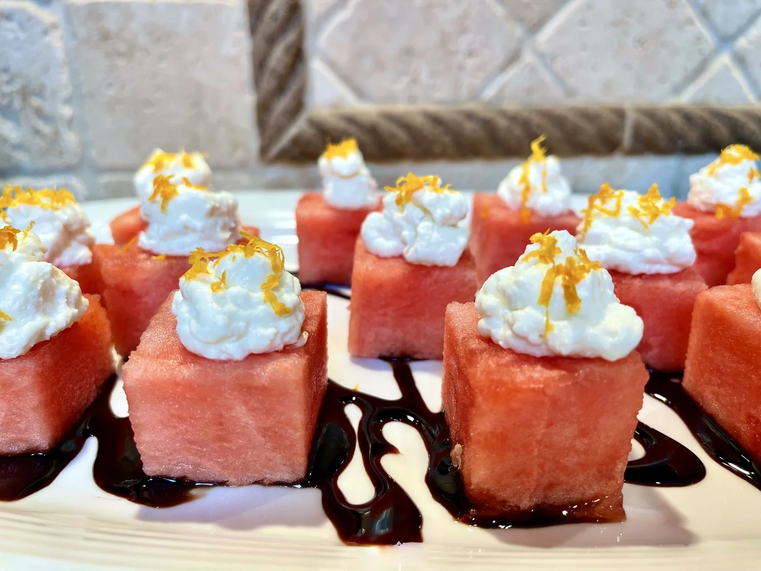 Watermelon Feta Appetizer Bites: Super Easy Recipe — Chef Denise