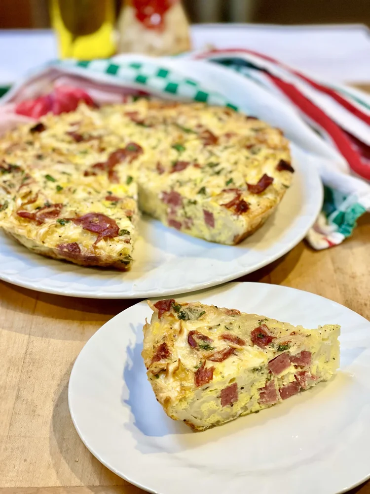 Frittata di Pasta: Traditional Italian Pasta Frittata — Chef Denise