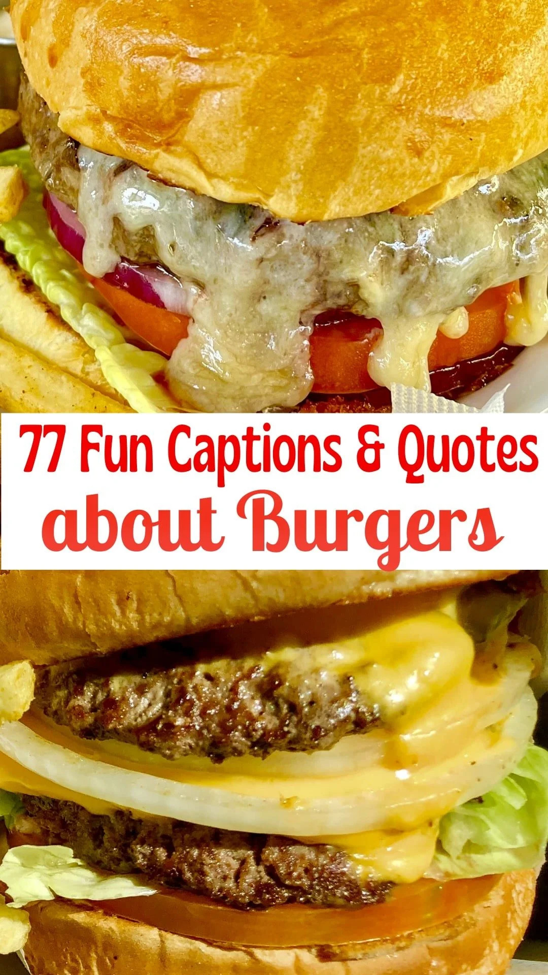 77 Best Burger Quotes and Captions for Instagram — Chef Denise