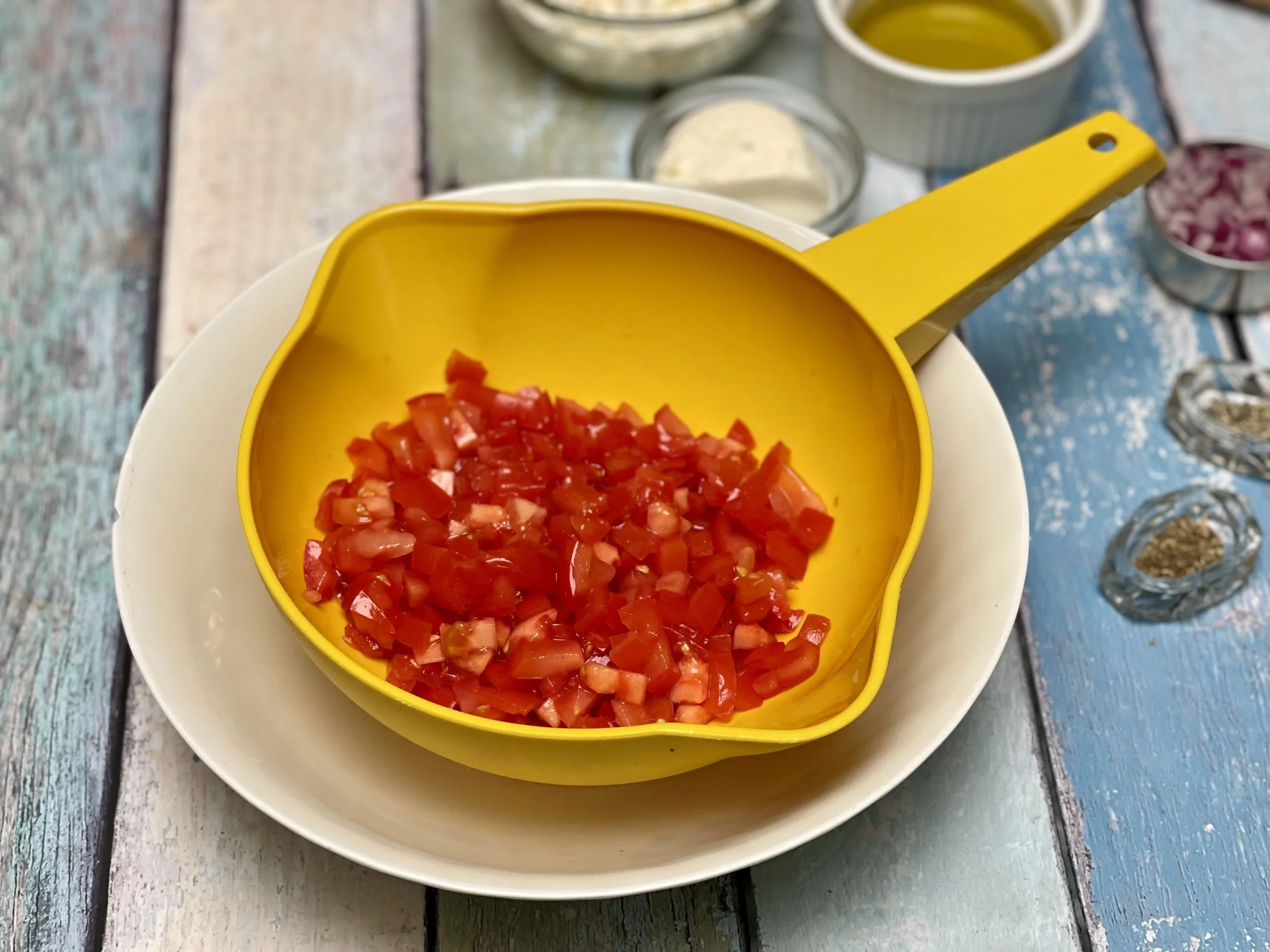 Cretan Dakos Salad: Easy Greek Bruschetta Recipe — Chef Denise