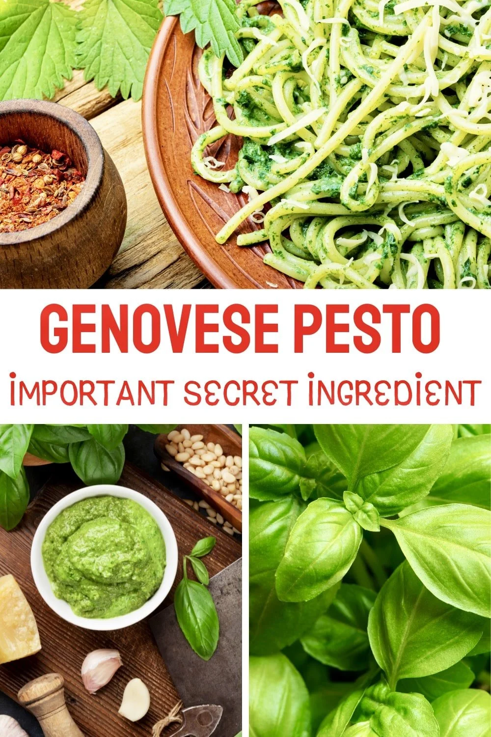 Homemade Genovese Pesto Sauce: Low-Fat Recipe — Chef Denise