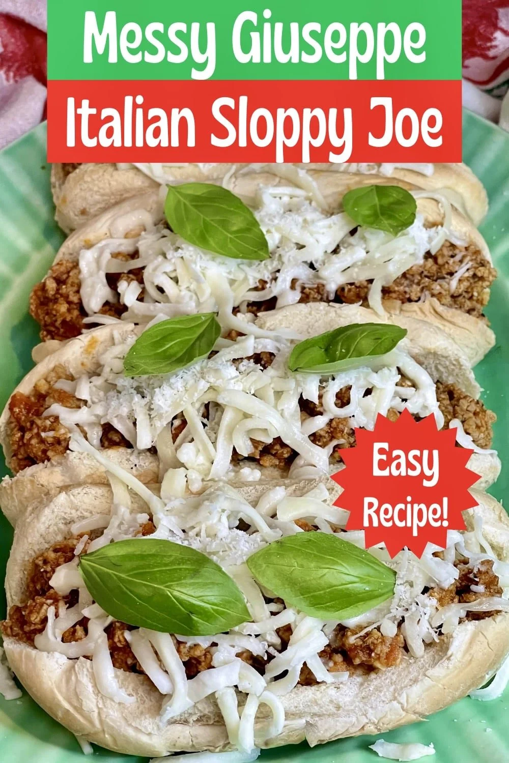 Messy Giuseppe Recipe: Delicious Italian Sloppy Joes — Chef Denise