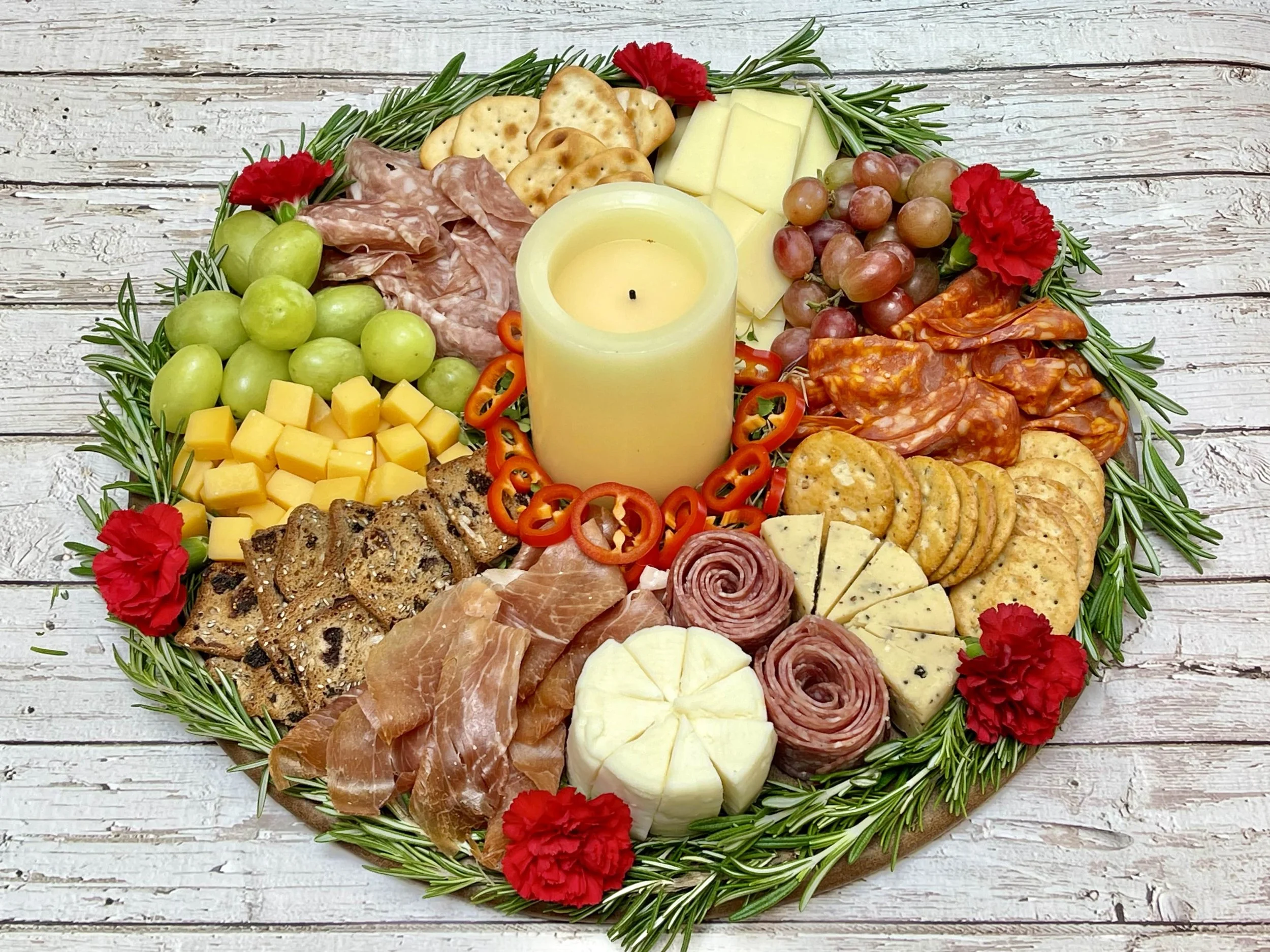 How To Make a Festive Christmas Charcuterie Board — Chef Denise