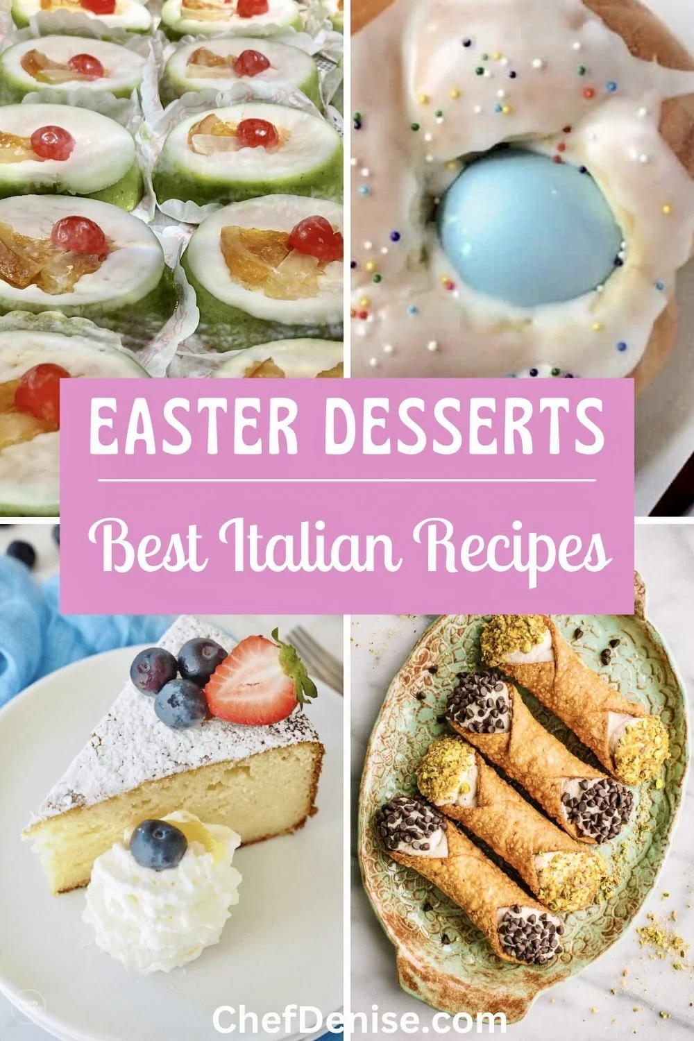 15 Traditional Italian Easter Desserts & Recipes — Chef Denise