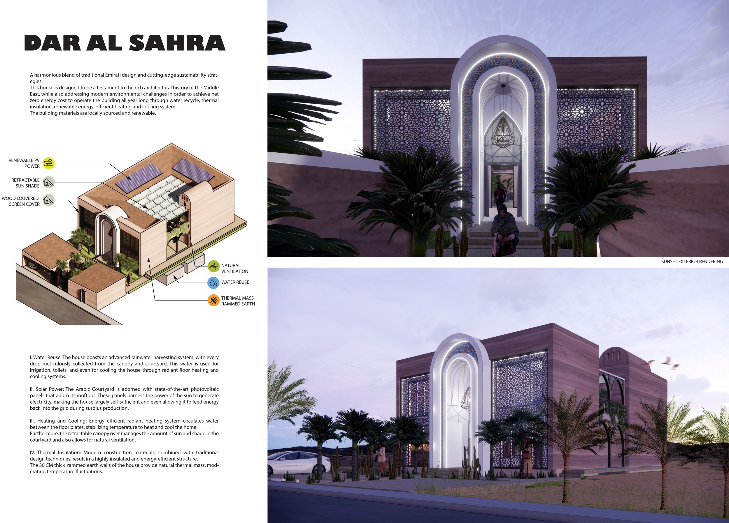 Dar al' Sahra. Emirati Residence. — Orange Green