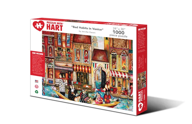 Travel the World "Road Trip in France" by Jennifer Garant — Hart Puzzles
