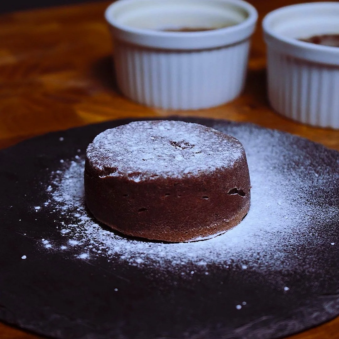 Coffee-Chocolate Lava Cakes