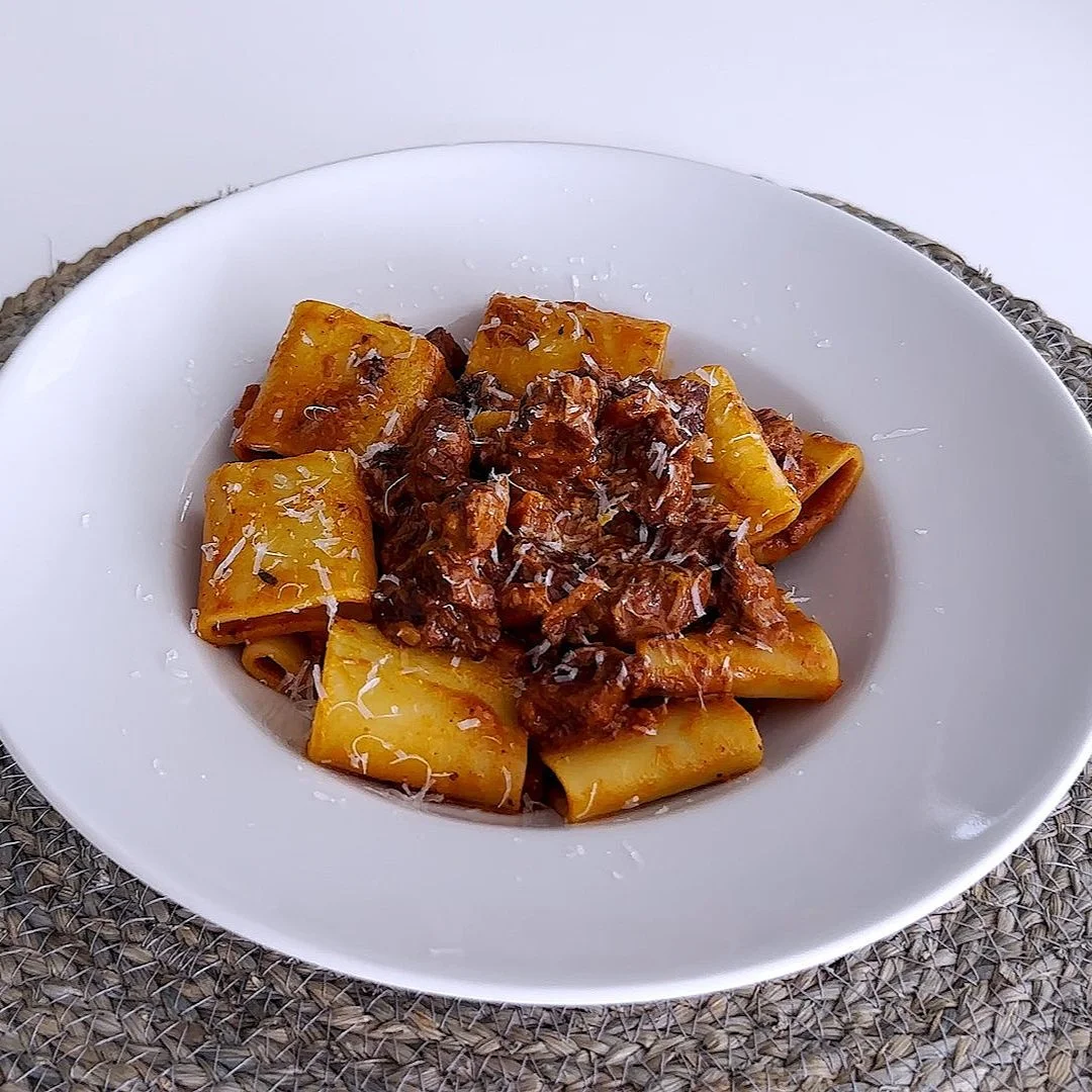 Schiaffoni with Lamb Ragù