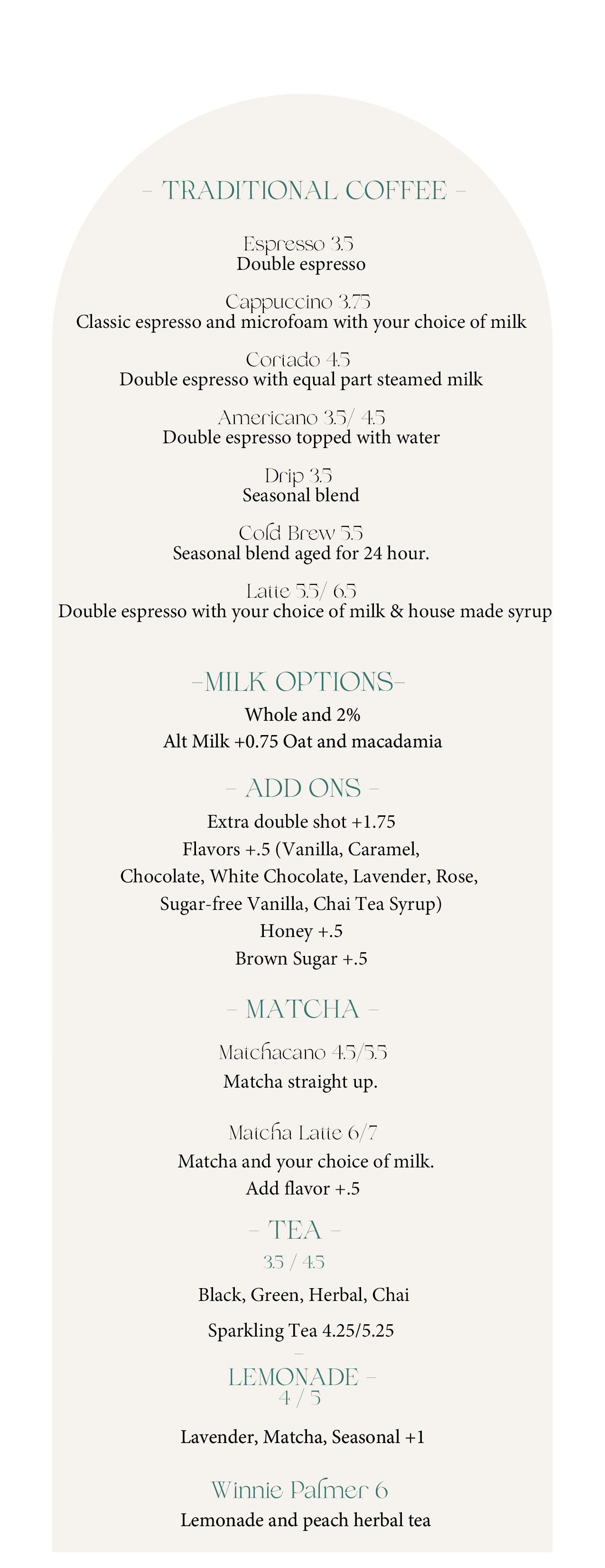Coffee shop & Boutique bakery