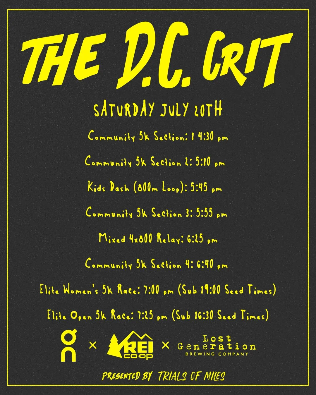 The D.C. Crit — Trials of Miles