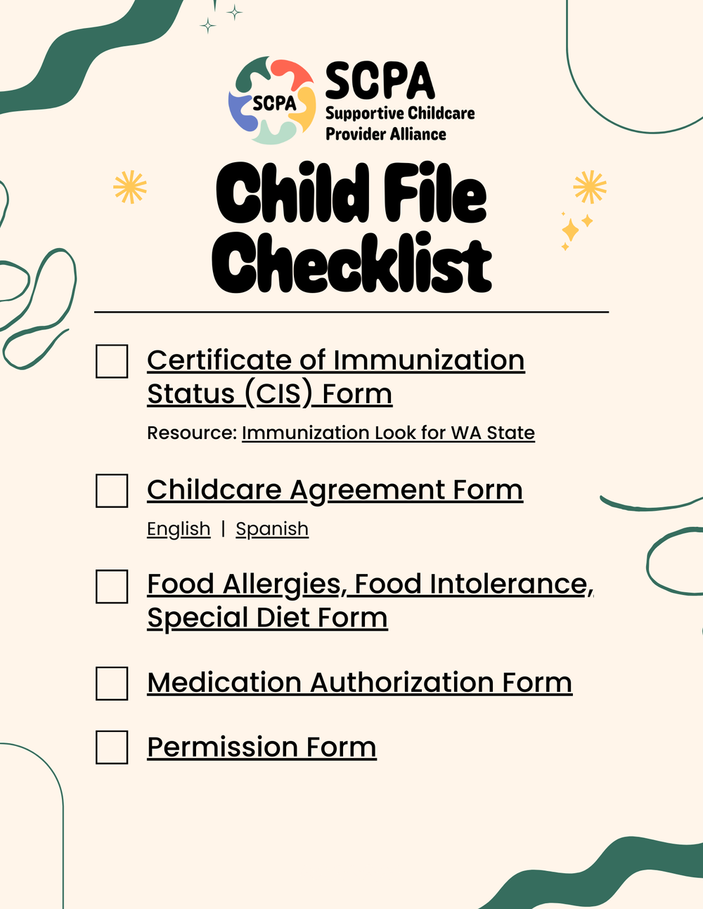 Childcare Resources | Somali Childcare Provider Association