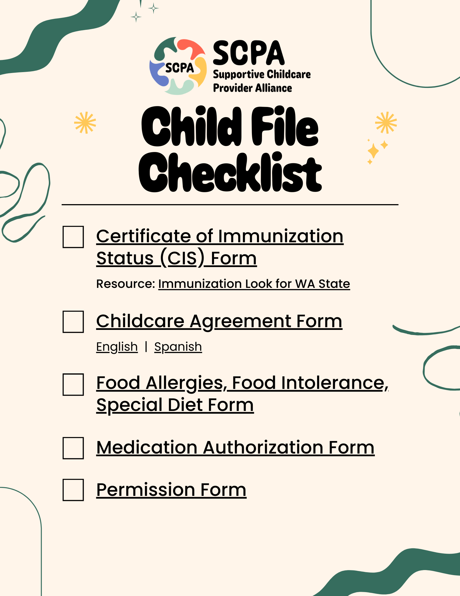 Childcare Resources | Somali Childcare Provider Association